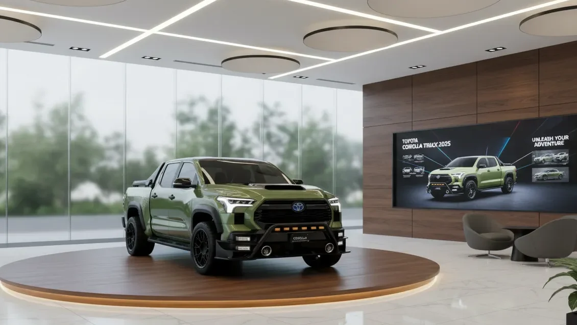 Toyota Corolla Pickup Truck 2025 Launch – Hybrid Efficiency, Rugged ...
